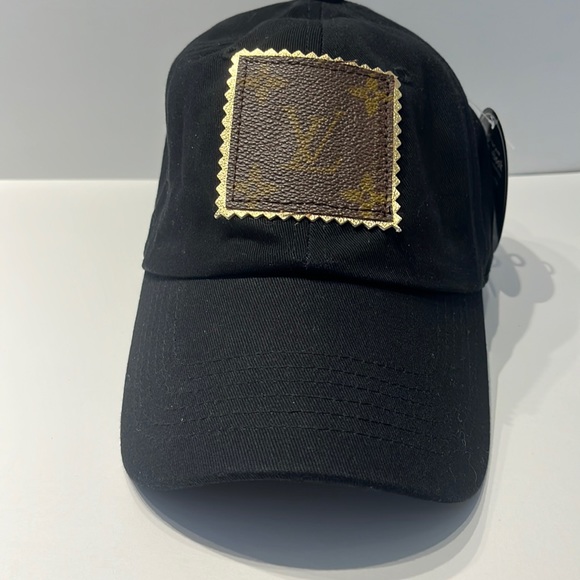 Accessories | Louis Vuitton Vintage Canvas Patch Cap | Poshmark